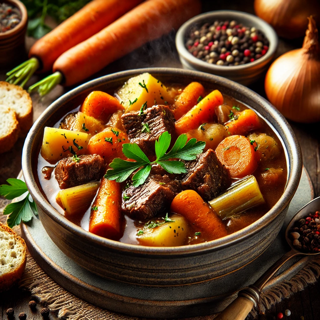 Chef Ed's Classic Beef Stew Recipe - Protein Peptides