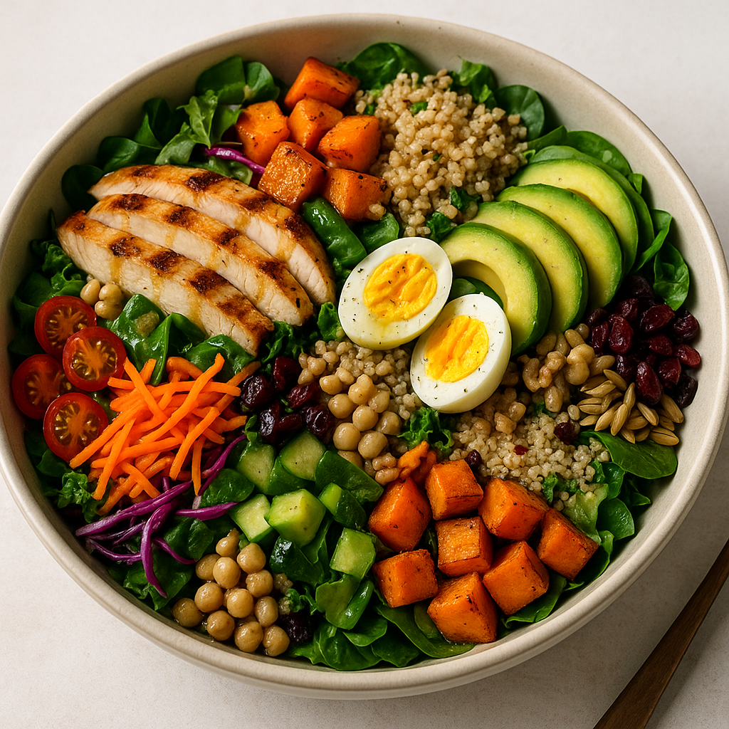 Fully Loaded Salad recipe - Protein Peptides