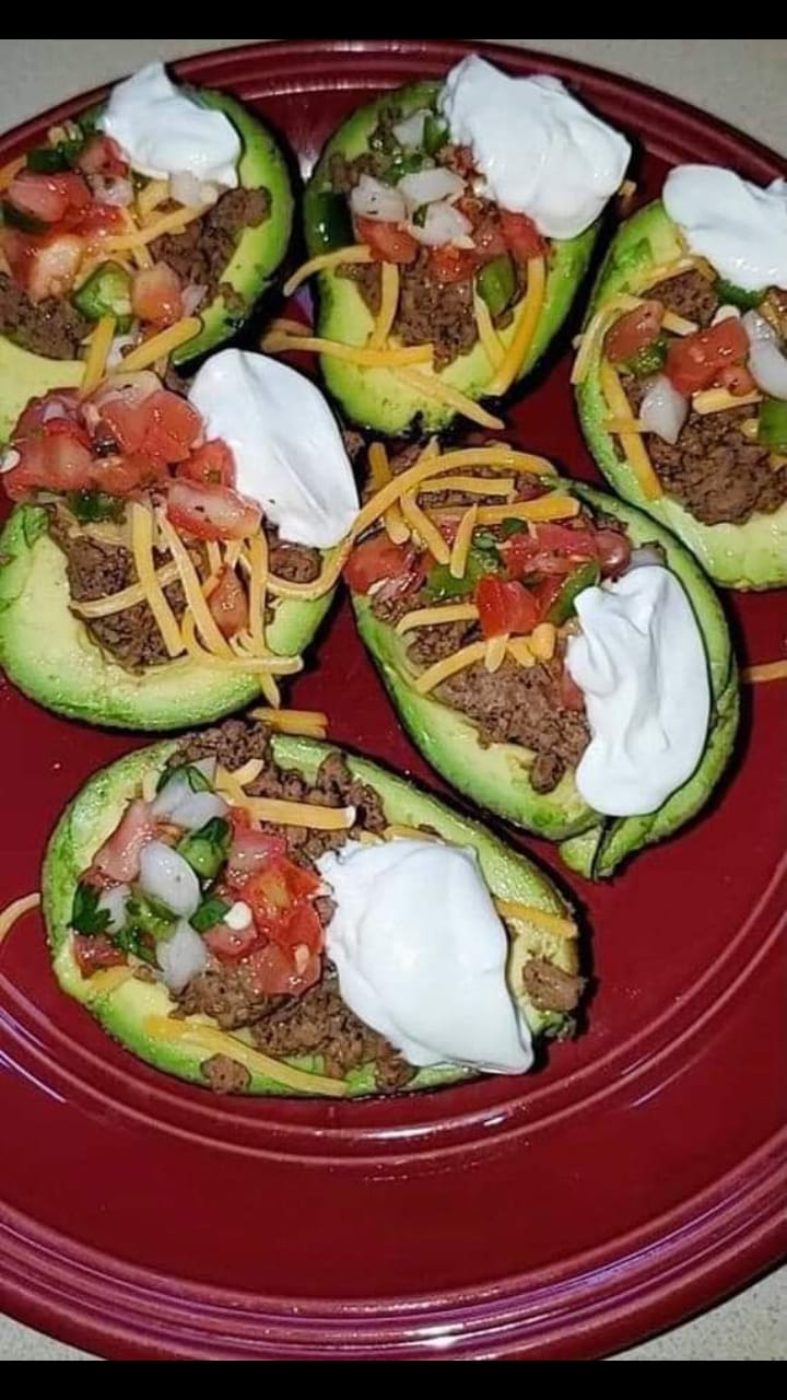 Ground Beef Stuffed Avocados - Protein Peptides