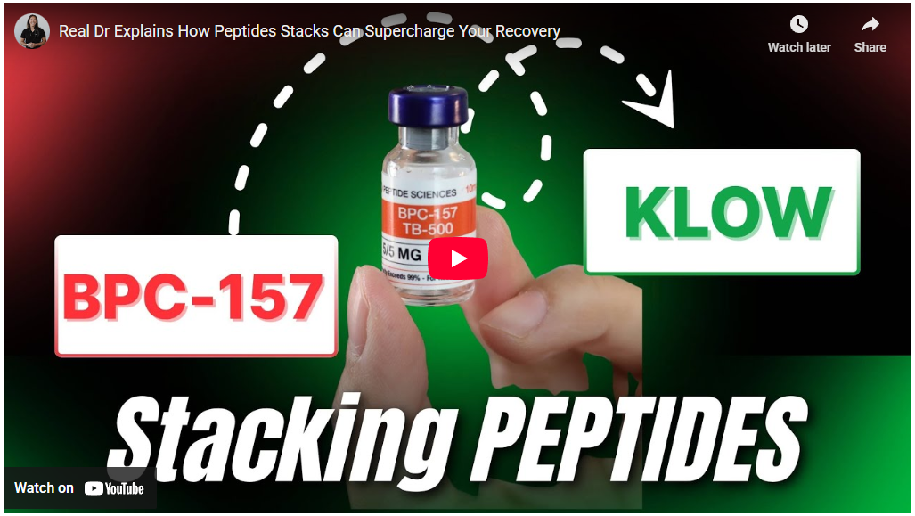 Dr Explains How Peptides Stacks Can Supercharge Your Recovery - Protein ...