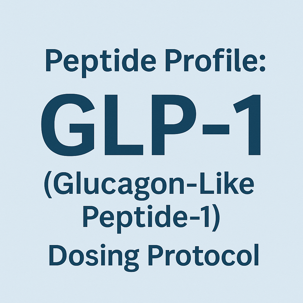 Peptide Profile: GLP-1 (Glucagon-Like Peptide-1) Dosing Protocol ...