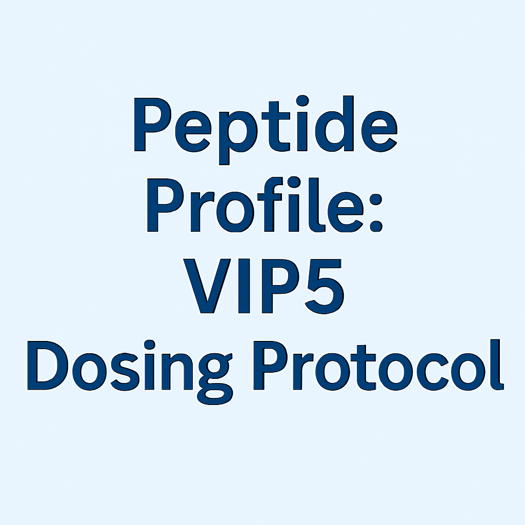 Peptide Profile: VIP5 dosing protocol - Protein Peptides